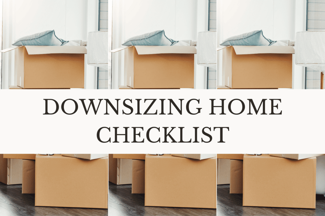 How to Downsize a Home in 5 Days