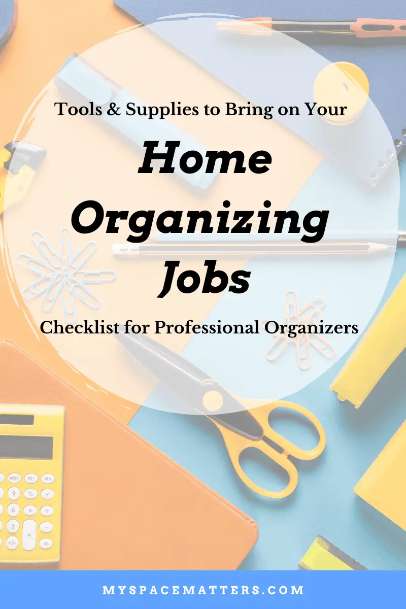 What's in my Tool Bag? Professional Organizer Supplies You Must Have ...