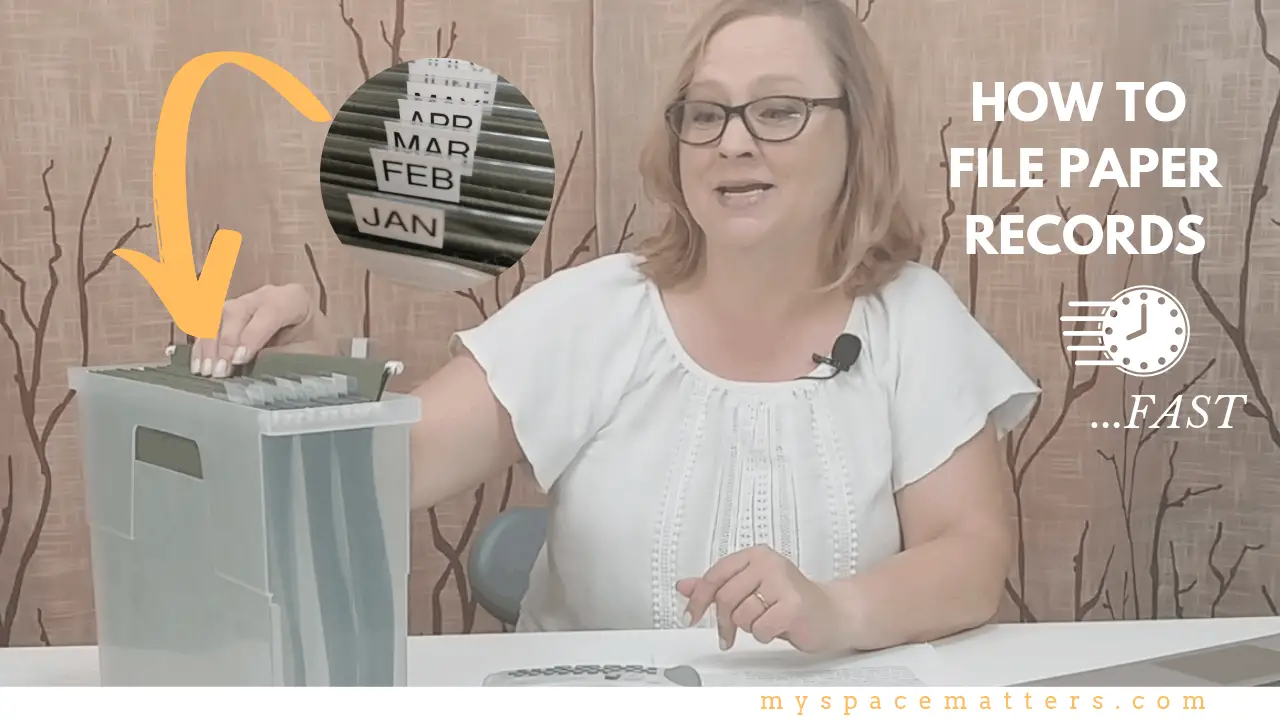 How to Quickly File Paper Records