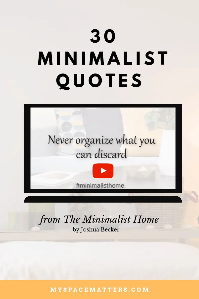 30 Minimalist Quotes from The Minimalist Home